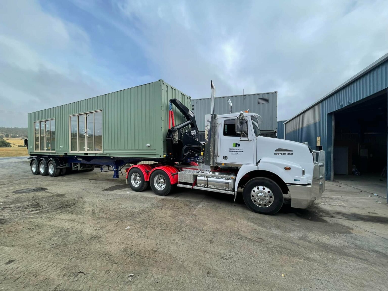 Buy, Hire, and Transport Shipping Containers - Tassie Containers