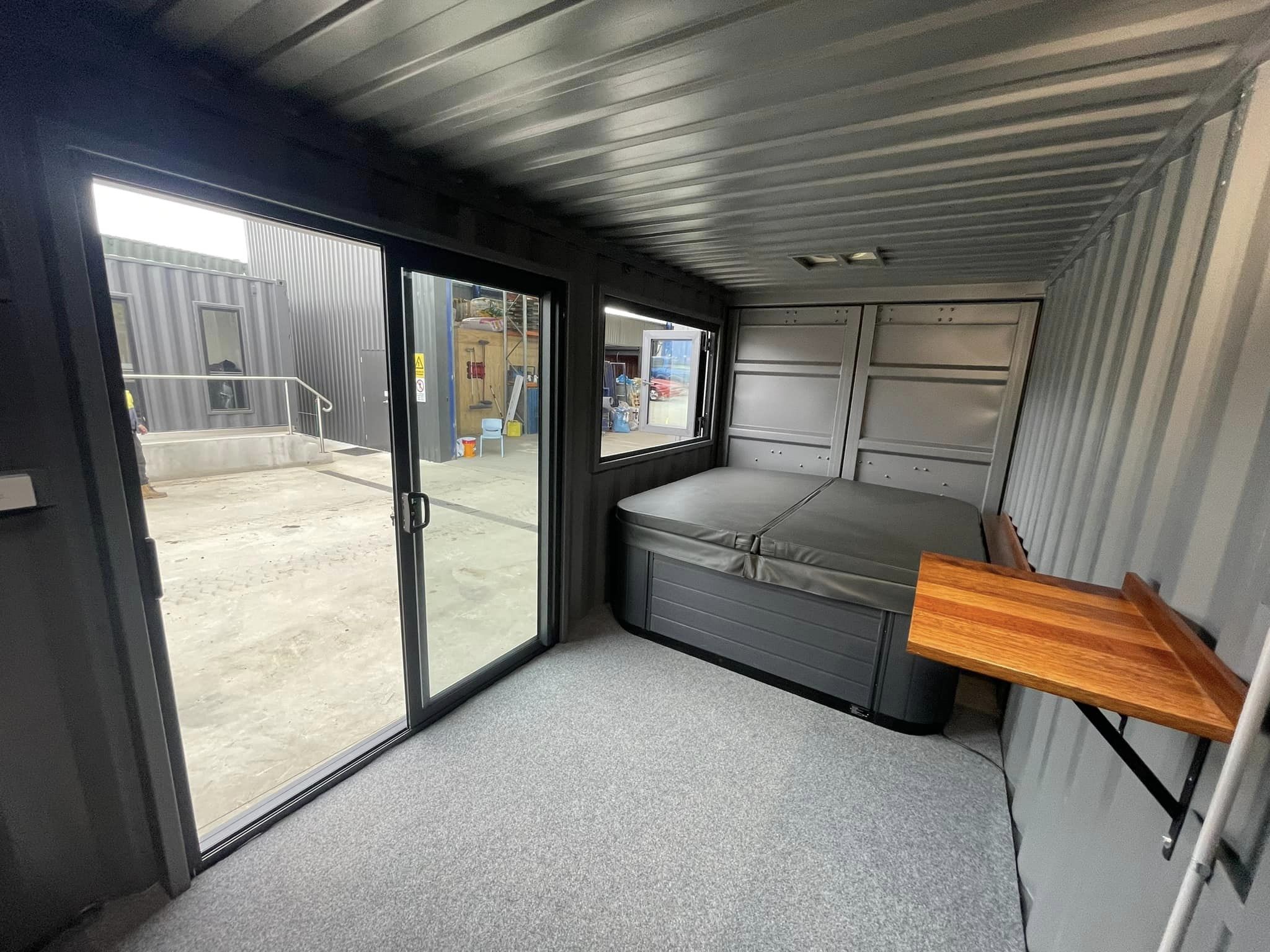 Bar/Spa Container - Tassie Containers